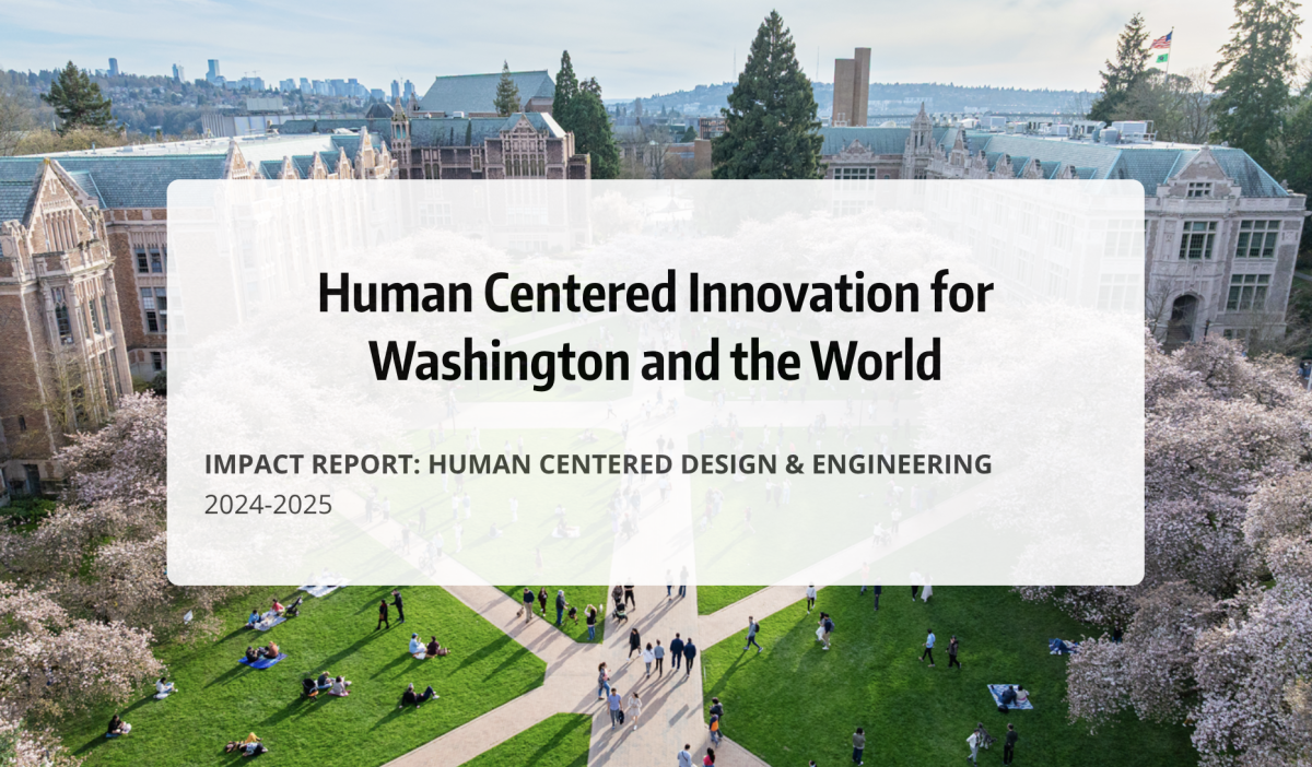 HCDE Impact | Human Centered Design & Engineering